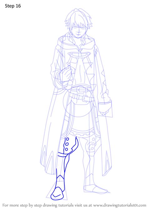 How To Draw Robin Male From Fire Emblem Fire Emblem Step By Step DrawingTutorials101 Com