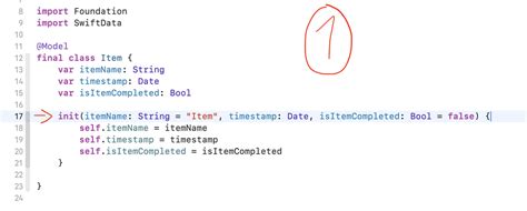 How To Provide Default Value For Swift Data Like In 1st Image Or 2nd