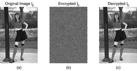 the encrypted and decrypted results of beauty download scientific diagram