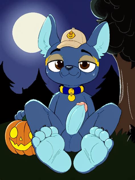 Rule 34 4 Toes Ai Generated Balls Blue Fur Canid Canine Canis