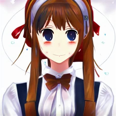monika, ddlc | Stable Diffusion