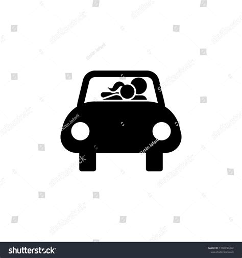 Sex Car Icon Element Prostitution Illustration Shutterstock