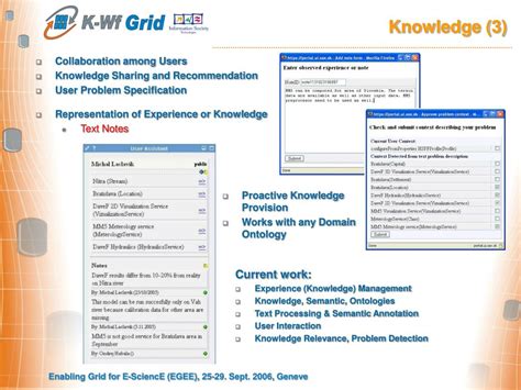 ppt knowledge based workflow system for grid applications powerpoint