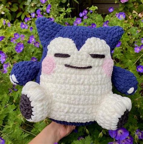 Snorlax Crochet Pattern Etsy
