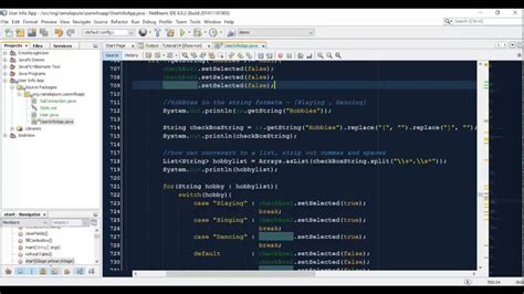 Javafx 8 Tutorial 61 Retrive Database Values Into Checkbox Youtube