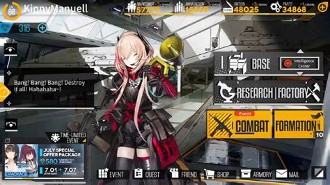 Sopmod Being Cute Gfl Live2d Youtube