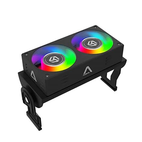 alseye ram argb Охладител за памет Бял 60 mm с двоен вентилатор pwm