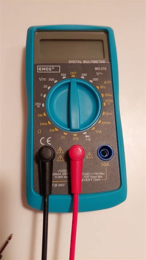 Multimeter Diode Test Is In The Same Spot As Continuity R Electricalengineering