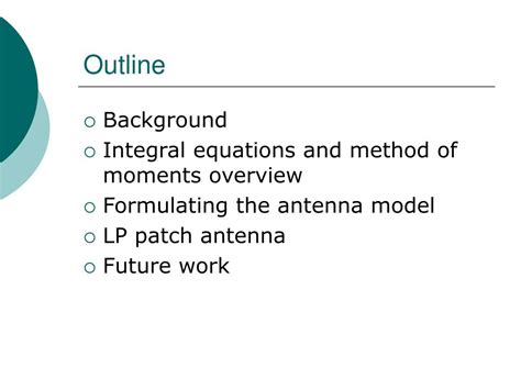 Ppt Modeling Printed Antennas Using The Matlab Antenna Toolbox