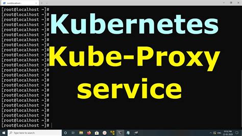 how to check whether kubernetes kube proxy service is running or not