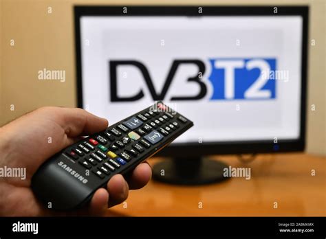 Illustration Photo To Dvb T2 Digital Video Broadcasting Second Generation Terrestrial Ctk