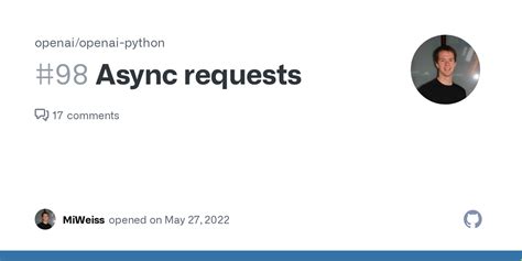 Async Requests Issue Openai Openai Python GitHub