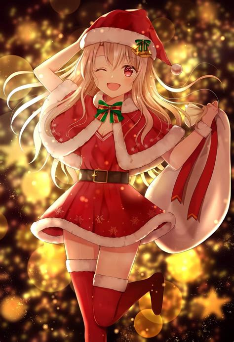 크리스마스 여캐 Christmas Girl Como Dibujar Animes Chica Anime Chica