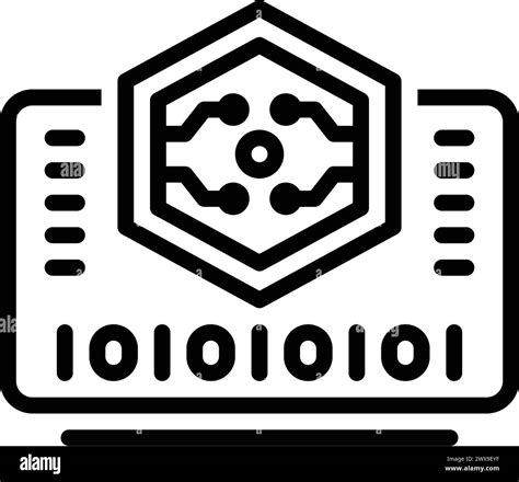 Icon For Bytes System Coding Stock Vector Image And Art Alamy