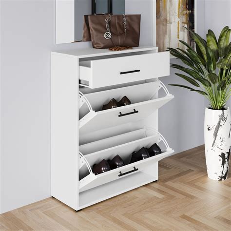 Полиця для взуття на 3 шухляди з ДСП продаж ціна у Києві Тумби та шафи для взуття від