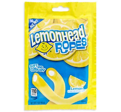 Lemonhead Ropes 3oz Candycopia