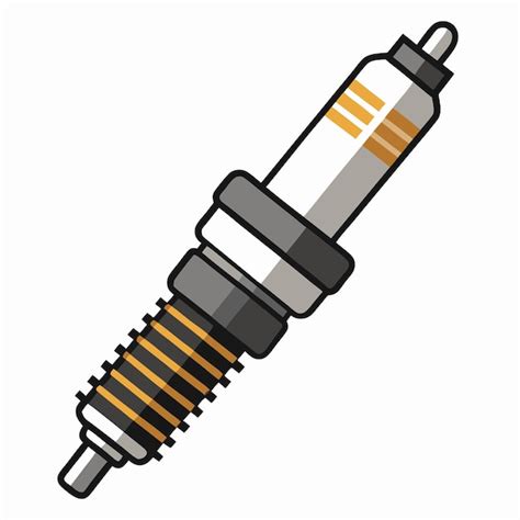 Spark Plug Vector Essential Components For Engine Design Premium Ai Generated Vector