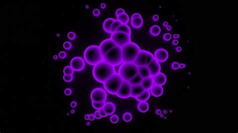 Animation Of Bacteria Under Microscope Design Microbes Or Infected Cells Under Microscope