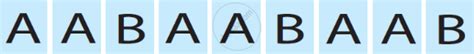 given below are some patterns figure out the rule for each and