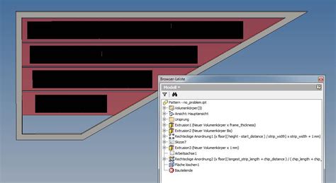 Pattern On Patterned Part With Adjusted Length Autodesk Community