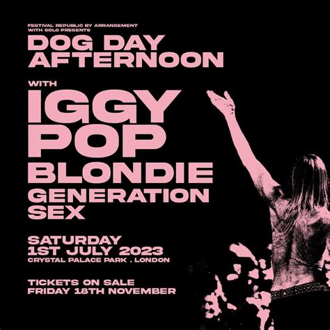 Billy News Iggy Pop Com Generation Sex E Blondie No Dog Day Afternoon