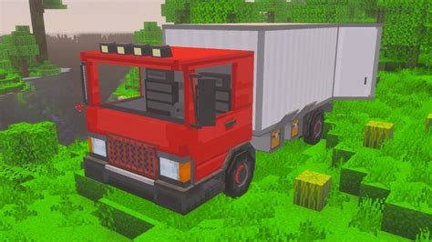 Truck With Functional Storage для Minecraft Pocket Edition 1 21