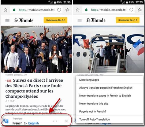 guide to translating web pages automatically with edge