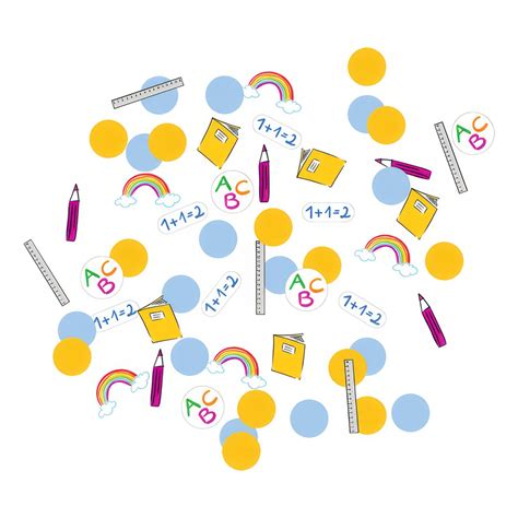 Bordskonfetti Skolstart Partykungen