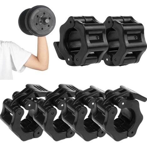 6er Set 30 Mm Hantelverschlüsse Schnellverschluss Für Sicheres