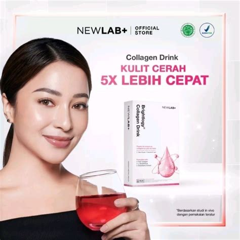 Jual Beaudelab Collagen New Lab Newlab Powder Drink Rasa Strawberry 5