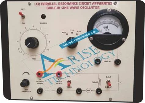 Lcr Paralllel Resonance Circuit Apparatus Built In Sine Wave Oscillator At ₹ 300000piece