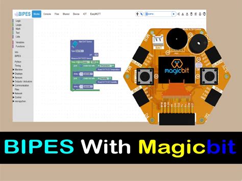 Bipes With Magicbit Block Based Integrated Platform