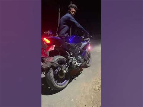 YAMAHA R15 V3 Davtona ExhaustSound (Crazy BACKFIRES) pure sc sound#yamahar15v3 #m ...