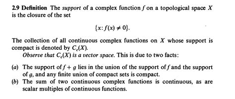 Real Analysis Rudin S RCA Theorem Mathematics Stack Exchange
