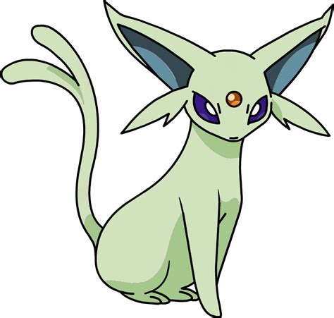 Shiny Espeon Os Pokemon Espeon Shiny Clipart Large Size Png Image