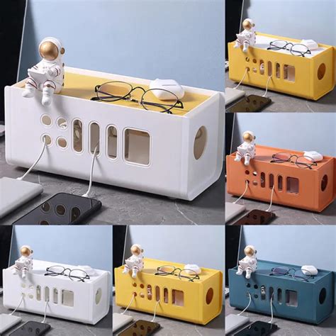 CABLE STORAGE BOX Power Board Wire Management Socket Strip Wire Case
