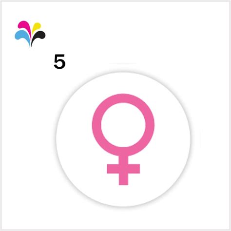Gender Sticker Toilet Label Stickers Female Male Symbol Ladies Men