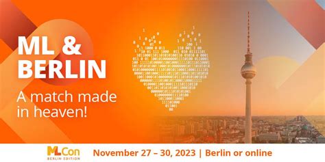 mlcon berlin machinelearning mlcon