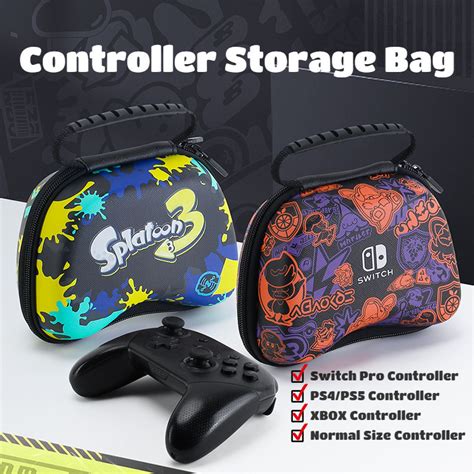 Controller Storage Bag Game Theme For Nintendo Switch Pro Controller PS PS XBox Local Stock