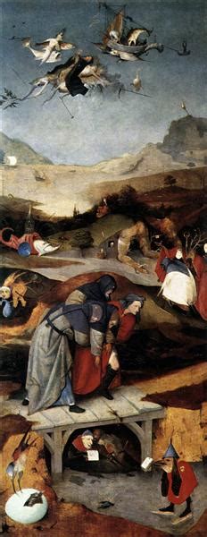 Temptation Of St Anthony 1505 1506 Hieronymus Bosch