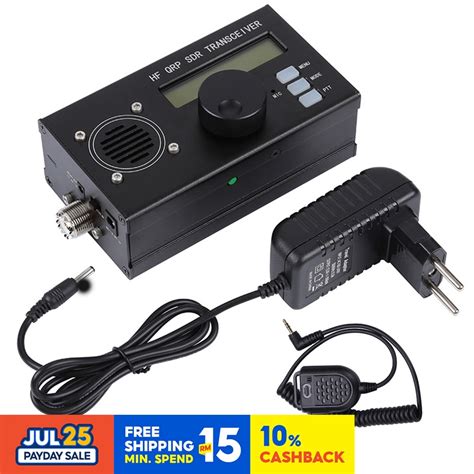 Usdx Usdr Hf S7p Sdr Transceiver Ssb Cw 8 Band 5w Dsp Sdr Transceiver With Black Housing For Ham