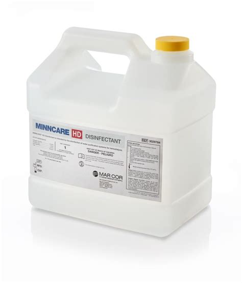 Minncare Hd Disinfectant Mar Cor Water Filtration And Disinfection