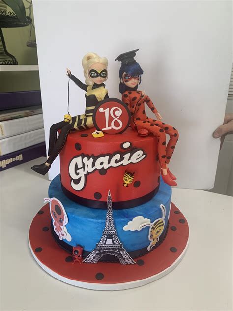 Miraculous Ladybug Birthday Cake Lady Bug Birthday Cake Ladybug