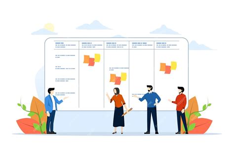 Premium Vector Vector Illustration Of Project Management Concept With