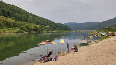 홍천강 반곡리 밤벌유원지 노지캠핑과 낚시 네이버 블로그