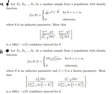 Solved A Of Of Q Let X X X Be A Random Sample Chegg Com