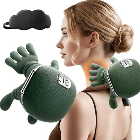 Neck Massager 2026 New Electric Shiatsu Neck And Back Massager Deep