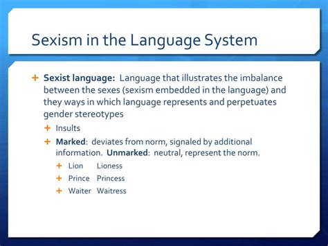 PPT Gender And Language PowerPoint Presentation Free Download ID 2260664