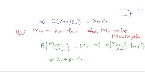 solved let xn be a simple random walk that starts from xo 0 and on