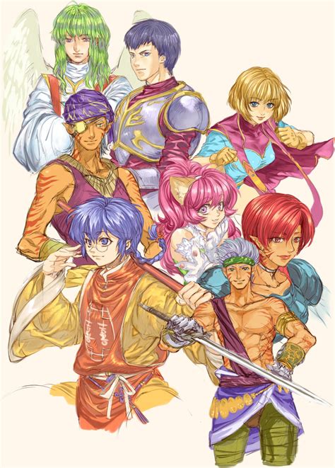 Perisie Ilia Silvestri Ronyx J Kenny Phia Mell Cyuss Warren And 2 More Star Ocean And 1